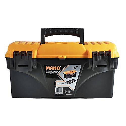 سعر MANO Classic 16 Toolbox With Flat Lid - 41cm فى مصر | جوميا مصر ...