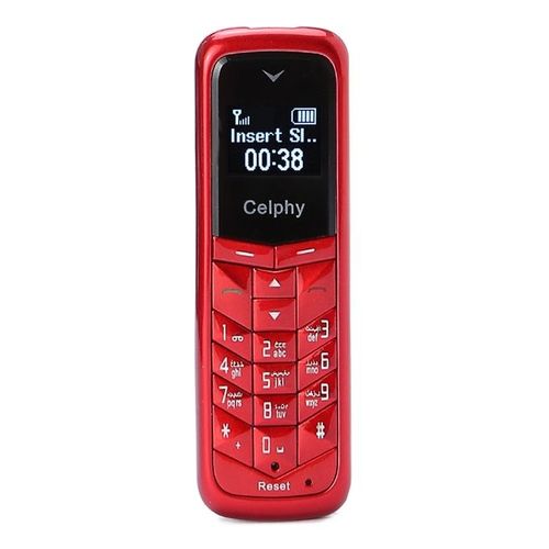 سعر Celphy سيلفي BM50 ميني المحمول و سماعة بلوتوث - 0.66 بوصة - احنمر ...