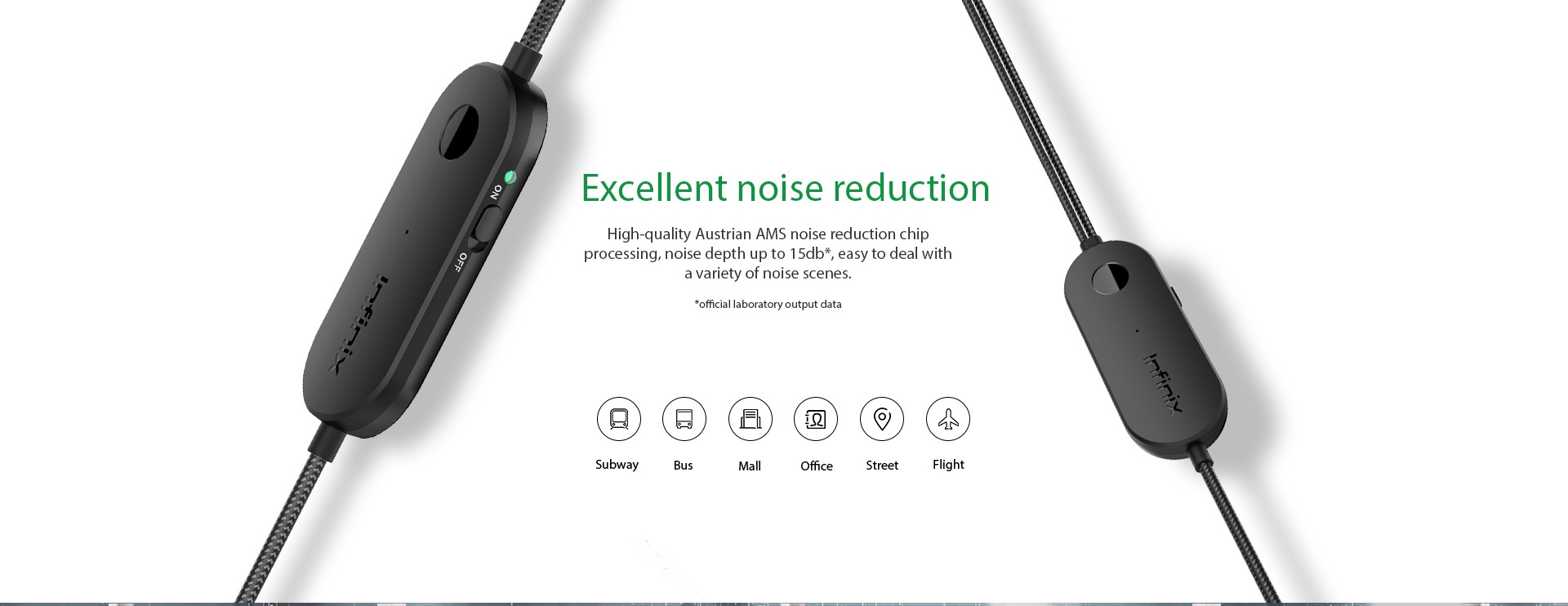 XE03 Noise Cancellation Headphones - Pink - Infinix - Jumia Egypt