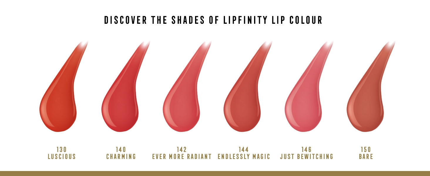 Max Factor Lipfinity Color Chart