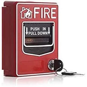 Fire Alarm Conventional Dual Action Manual Call Point Wired
