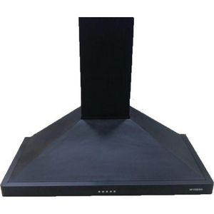 Pyramid Black Built-in Hood, 90 cm, 152 Watts, 3 Speeds