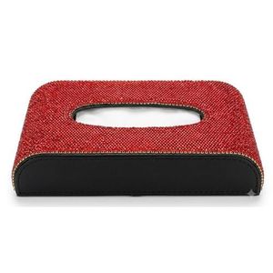 Luxury Crystal Tissue Box Cover – Elegant Rhinestone Tissue