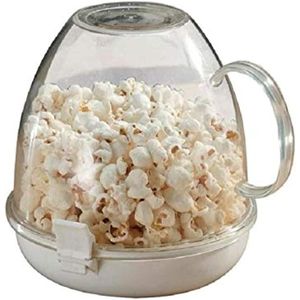Popcorn Maker In The Microwave - White Color - Generic