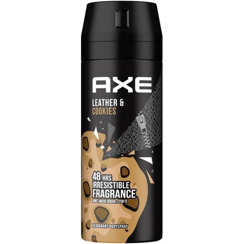 Body Spray for Men Leather & Cookies 150ML - Axe - Jumia