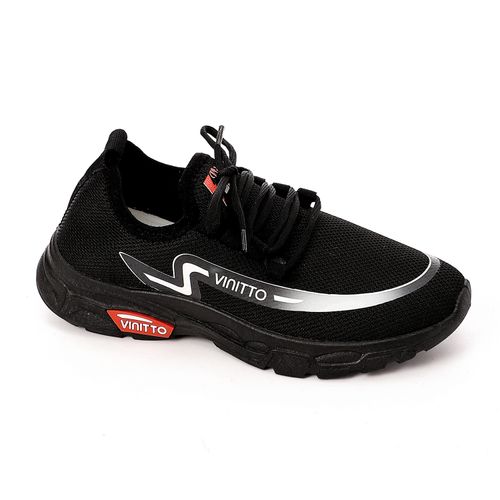 Vinitto by Agu Decorative Lace Slip On Sneakers - Black & White price ...