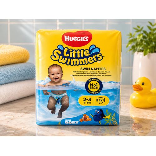 Little Swimmers Disposable Swim Diapers Size 2-3