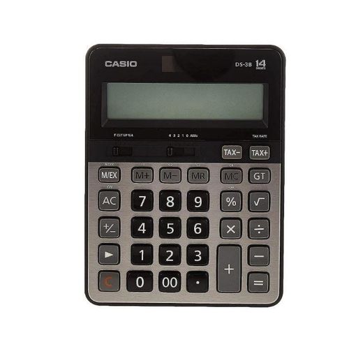 آلة حاسبة مكتبية، 14 رقمًا، أسود، DS-3B - Casio - جوميا مصر