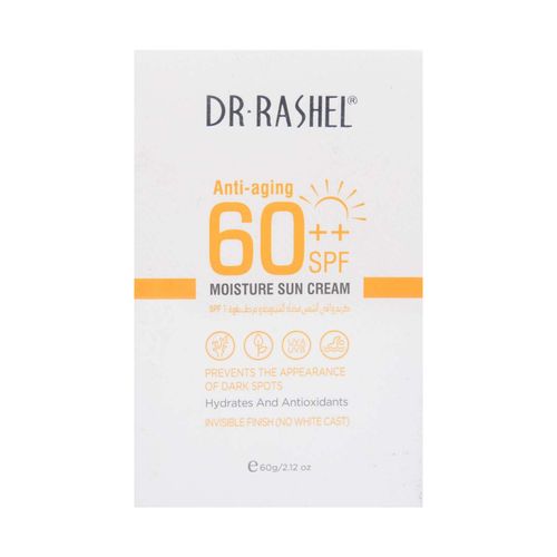 سعر Dr. Rashel Anti Ageing SPF 60 ++ Moisture Sun Cream 60G فى مصر | جوميا مصر | كان بكام