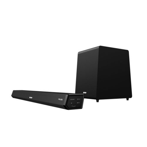 سعر 2B Sound Bar With Sub Woofer Pentagon Shape 80W RMS AUX - USB ...