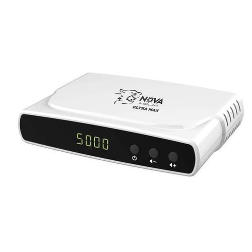 Nova Ultra Max Full HD Satellite Receiver W/ Built-In Wifi - White ...