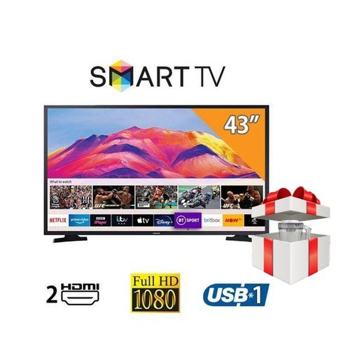 سعر Samsung UA43T5300 - 43-inch Full HD Smart TV With Built-In Receiver + blender فى مصر | جوميا ...