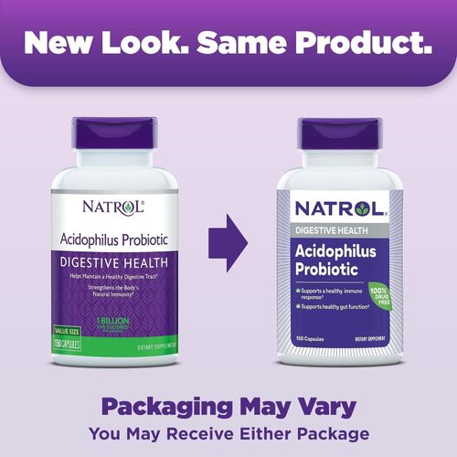 Natrol Acidophilus Probiotic 1 Billion 150 Capsule - Probiotics - جوميا مصر