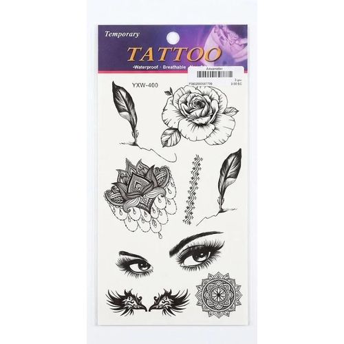 Temporary Tattoo Waterproof & Breathable Sticker with