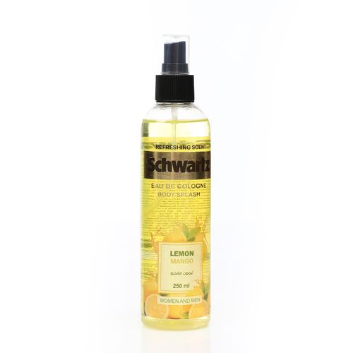 EAU DE COLOGNE Body SPLASH LEMON MANGO 250 ml - Schwartz