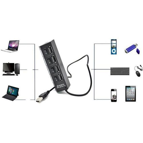 Generic USB Hub Splitter – 4 Ports – سوق كوم مصر