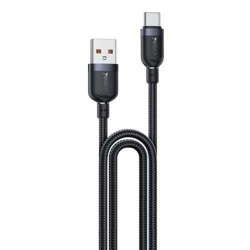 CA133C 2m USB A to Type C Braided Wire 3A Fast Charging