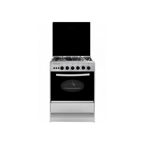 سعر Techno Fire 4 Burners 55*55 Gas Cooker, Full Stainless Steel, Self ...