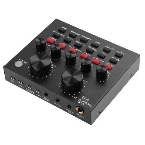 سعر USB Interface Adjustable Mixer Sound Card فى مصر | جوميا مصر | كان بكام