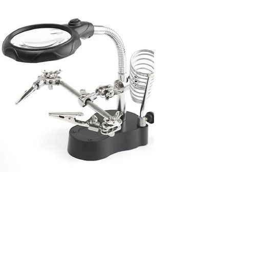 Generic Soldering Iron Holder Kit And Magnifying Glass With Jute Iron And Tin Extractor Best Price Online Jumia Egypt