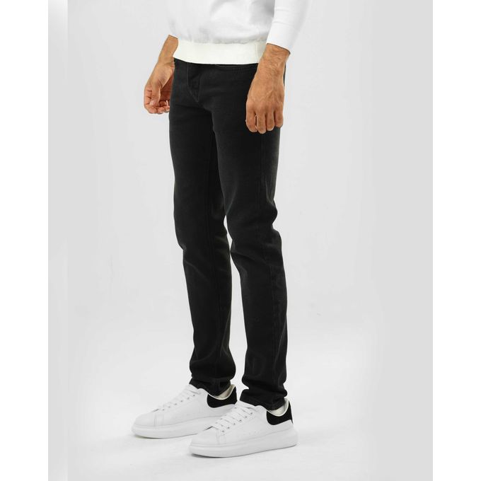 Slim Fit Jeans - Faded Black - Dott jeans - جوميا مصر