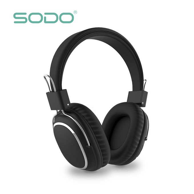 تسوق Sd 1004 سماعة رأس بلوتوث سودو صوت مجسم وقوي اسود اونلاين جوميا مصر