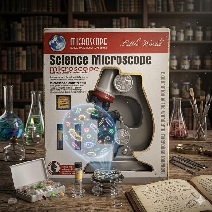 Little World Premium Educational Science Microscope Kit