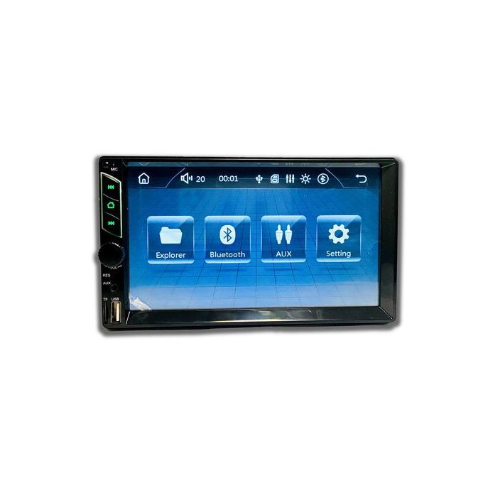 7-Inch Car Screen with USB Output, AUX Output, Bluetooth, and Mirror ...