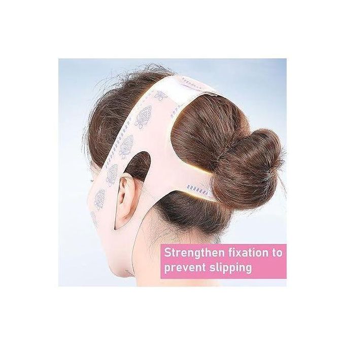 Elastic Face Lifting and Firming Mask for Face and Chin