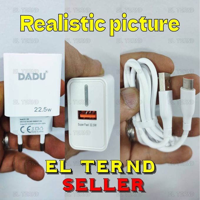 Dadu Fast Charger 22.5W Model (DC-306)+charging And Data