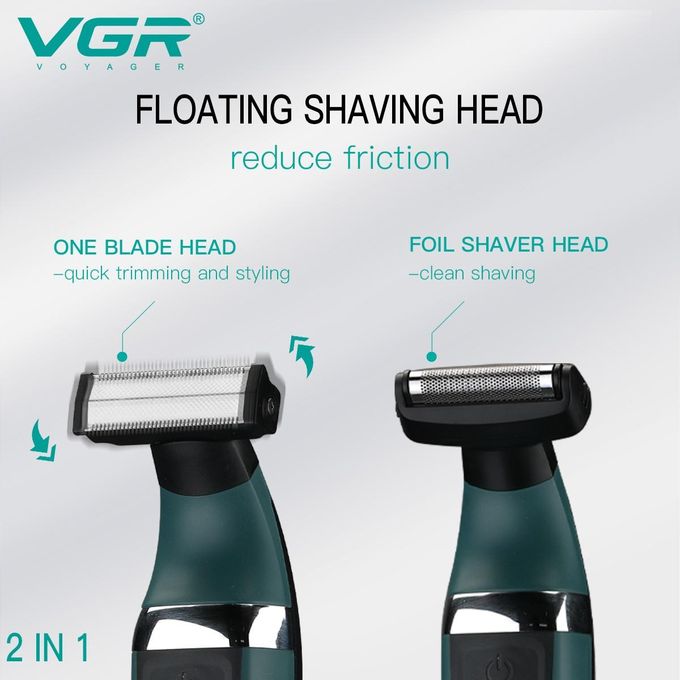 VGR VGR-V-393 – Professional Grooming Kit 2 in 1 – Face