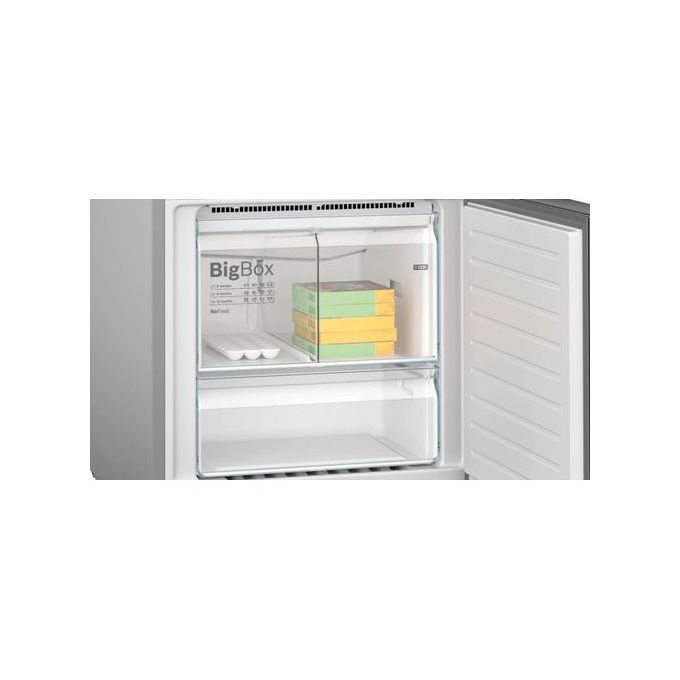 Combi Refrigerator No Frost 456 Liters Stainless Inox Model