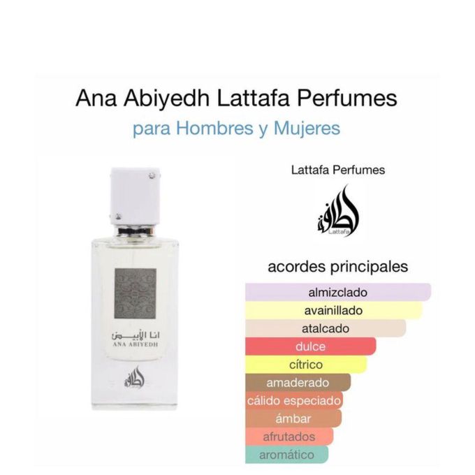 Ana Al Abyad Unisex Perfume - 60ml, Eau de Parfum - Lattafa - Jumia Egypt