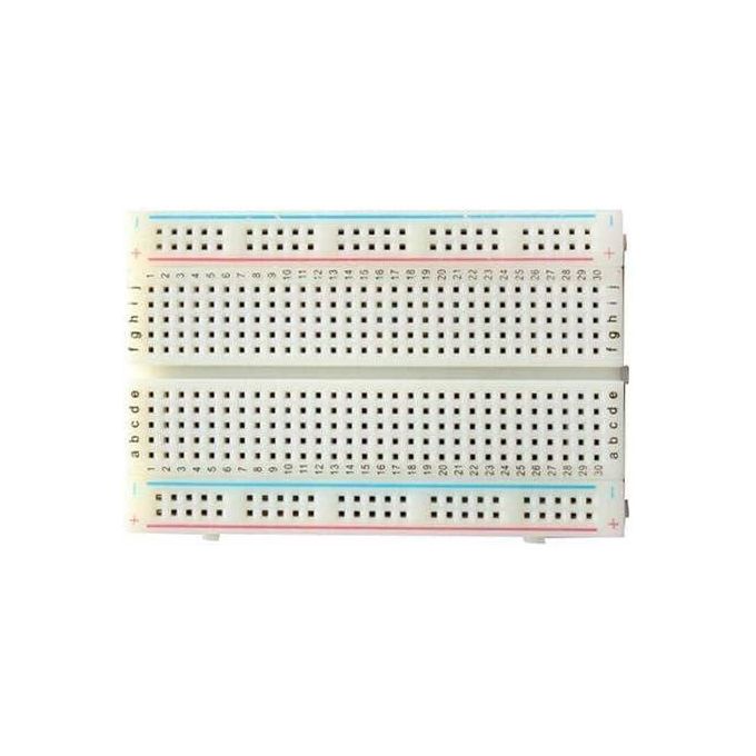 Mini 400 Tie-Point Solderless Breadboard – Compact Half-Size ...