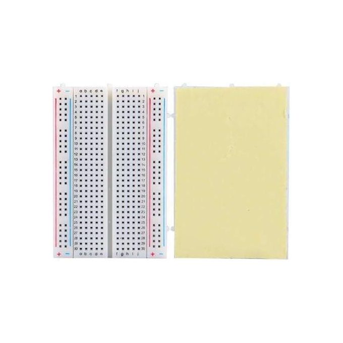 Mini 400 Tie-Point Solderless Breadboard – Compact Half-Size ...