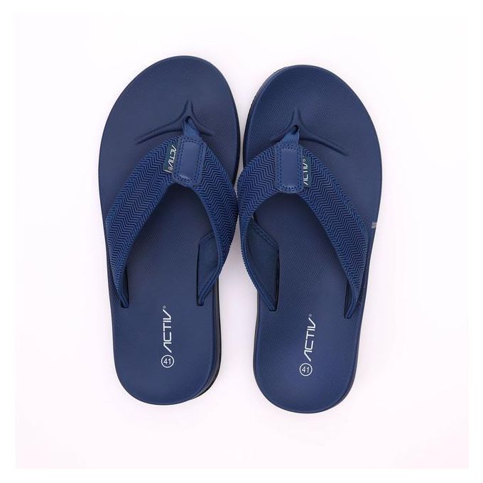 Navy Blue Slip On Rubber Flip Flop - Activ - Jumia Egypt