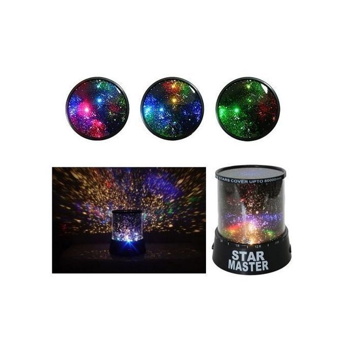 Light Projector With LED Lamp - Black - Star Master - Jumia Egypt