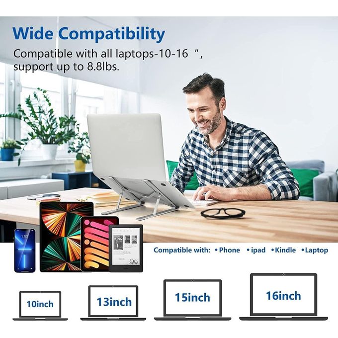 Laptop Stand,creative folding bracket, multi-size use, 7