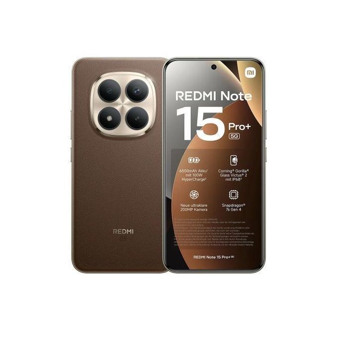 Redmi Note 15 Pro Plus 5G - 12GB RAM - 256GB - Mocha Brown