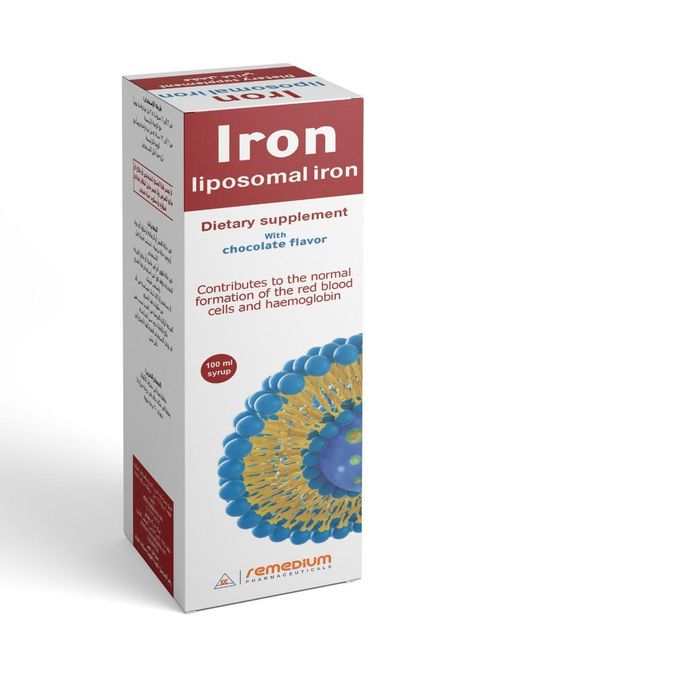 Liposomal Iron syrup 100 ml - Remedium - جوميا مصر