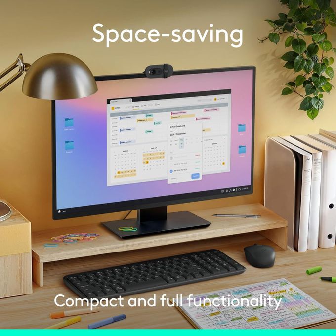 MK250 Bluetooth Wireless Mouse and Keyboard Combo: Fast