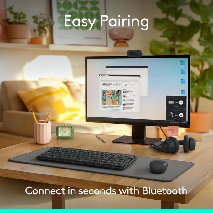MK250 Bluetooth Wireless Mouse and Keyboard Combo: Fast