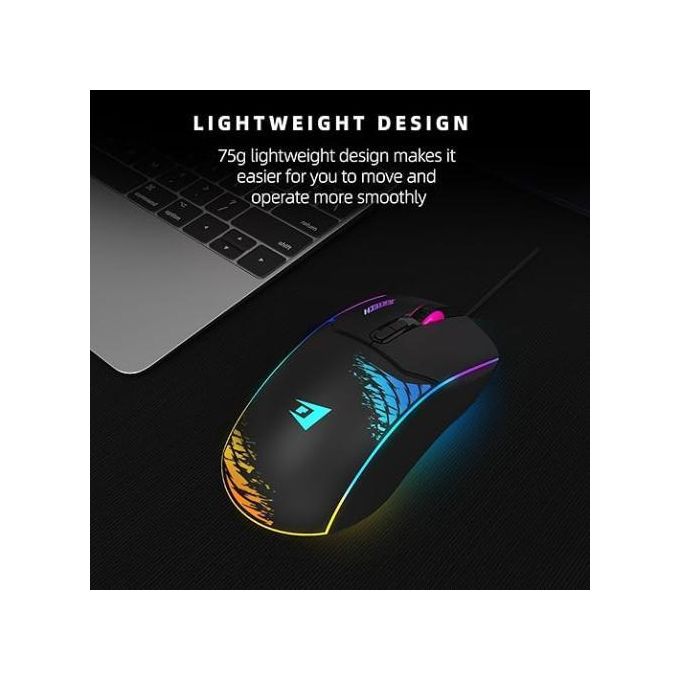 XP14 Wired Gaming Mouse - RGB High DPI 3600 Frequency