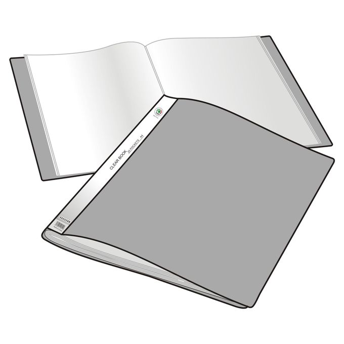 A4 Display Clear Book File Folder with 20 Pockets - Generic - Jumia Egypt