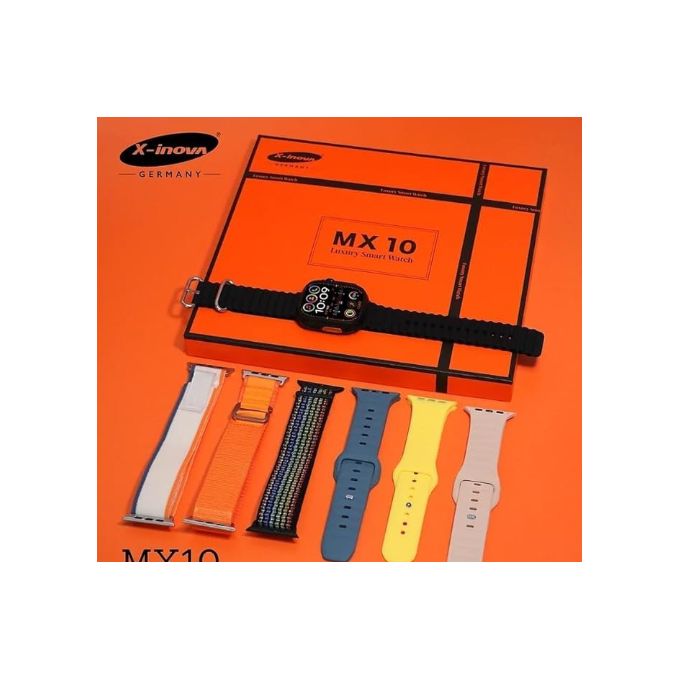 X-Inova Germany MX 10 Smart Watch with 7 Fashionable Watch Straps ...