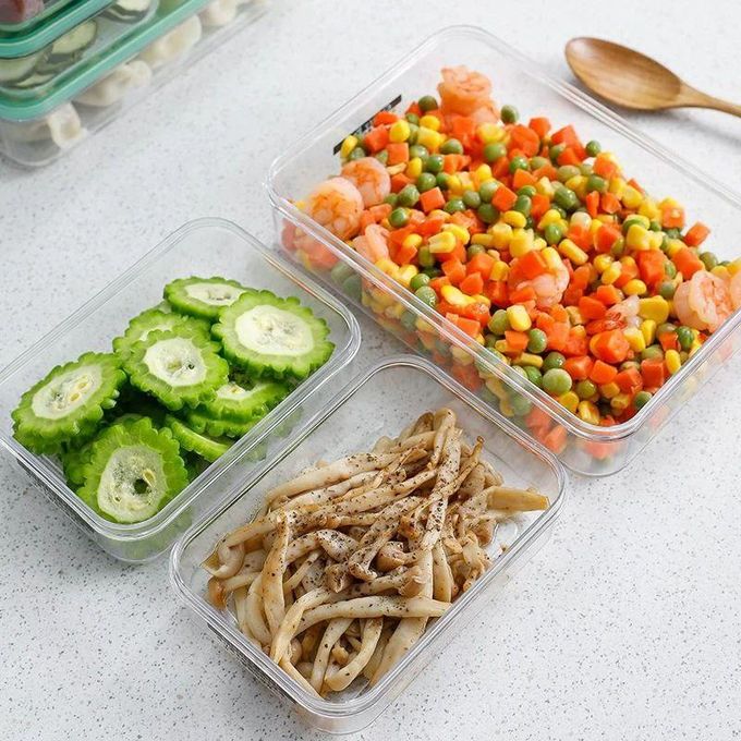 17-Piece Pure Plastic Refrigerator Set - Generic - Jumia