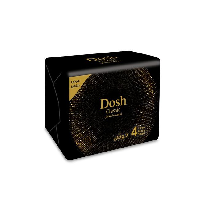 Dosh Soap- Elegence Breeze- Fresh & Soft - 110 gm - 4 Pcs