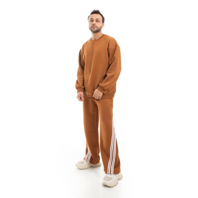 Men's Milton winter tracksuit with a striped design on the