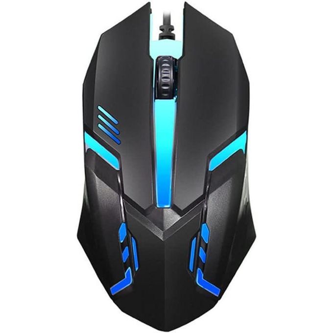Wired USB Optical Gaming Colorful Light Mice Mouse For PC Laptop ...