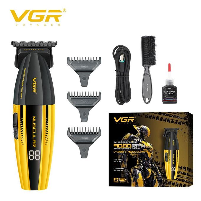 Professional Full Metal Hair Trimmer 9000RPM Muscular
